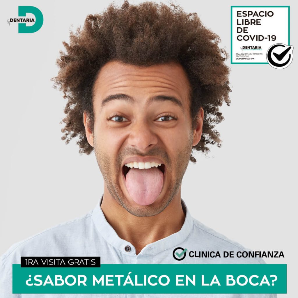 ¿Sabor Metálico en la Boca? - Soy Dentaria.com (sabor a metal en la boca)